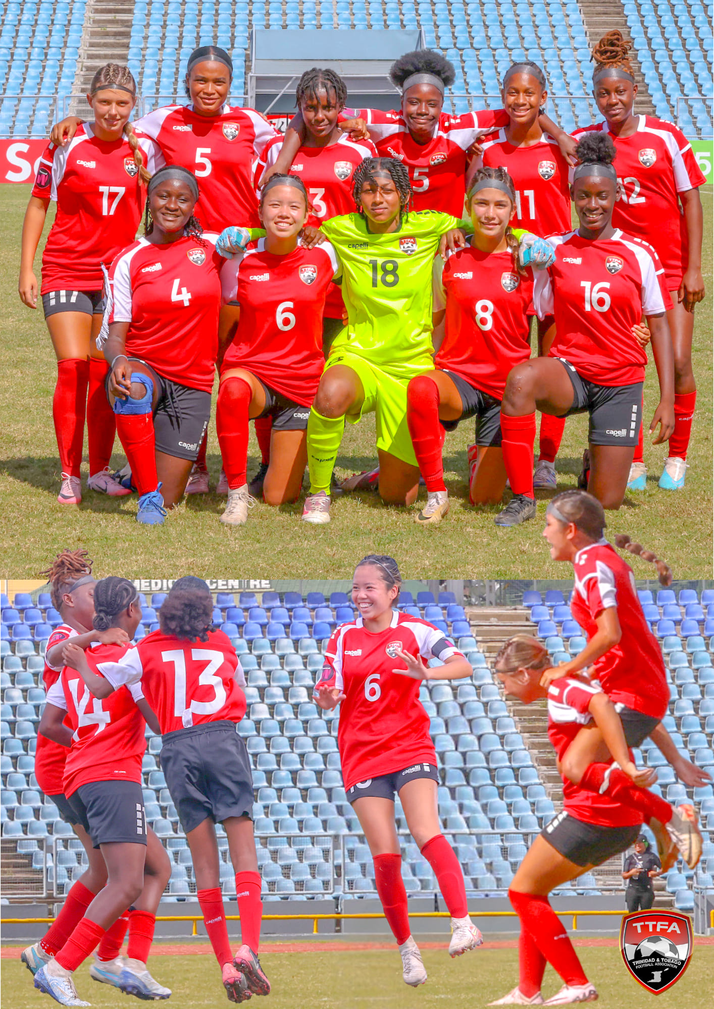 T&T Girls into Semis | TTFA