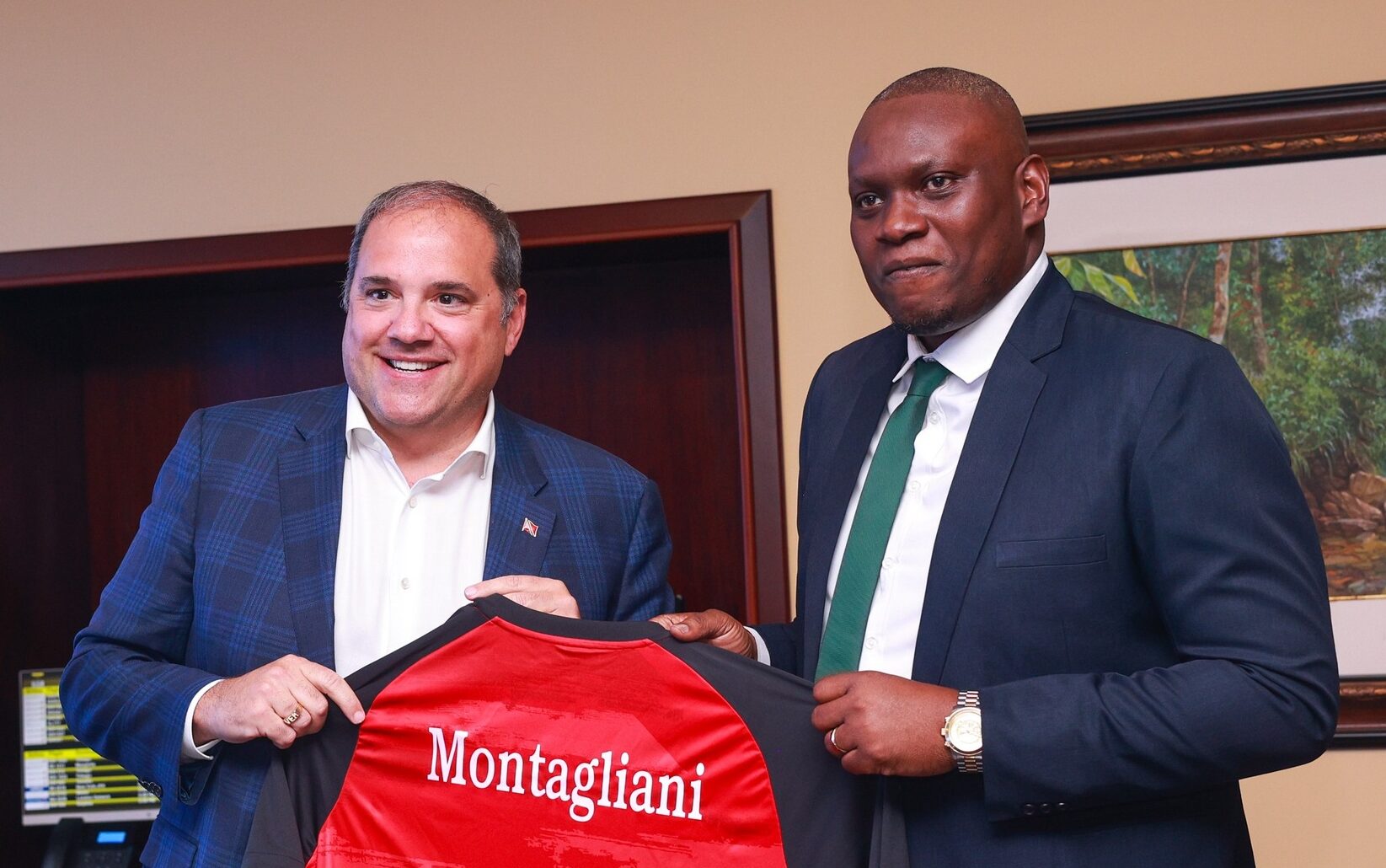 CONCACAF President arrives in T&T | TTFA